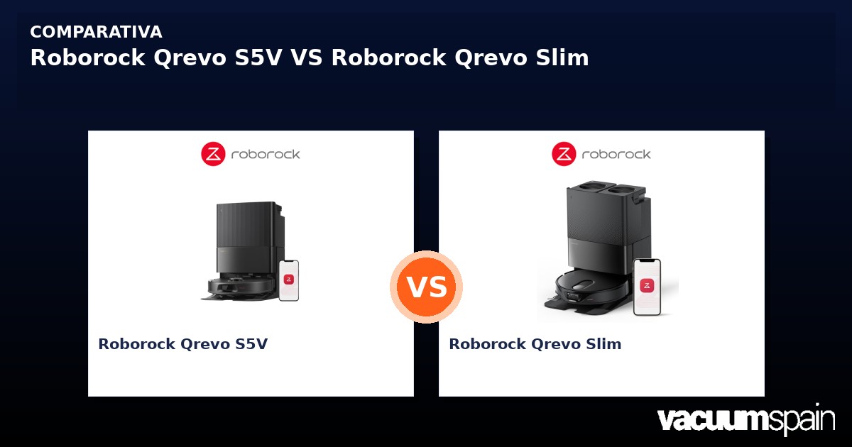 Roborock Qrevo S5V vs Roborock Qrevo Slim – Comparison and differences ...